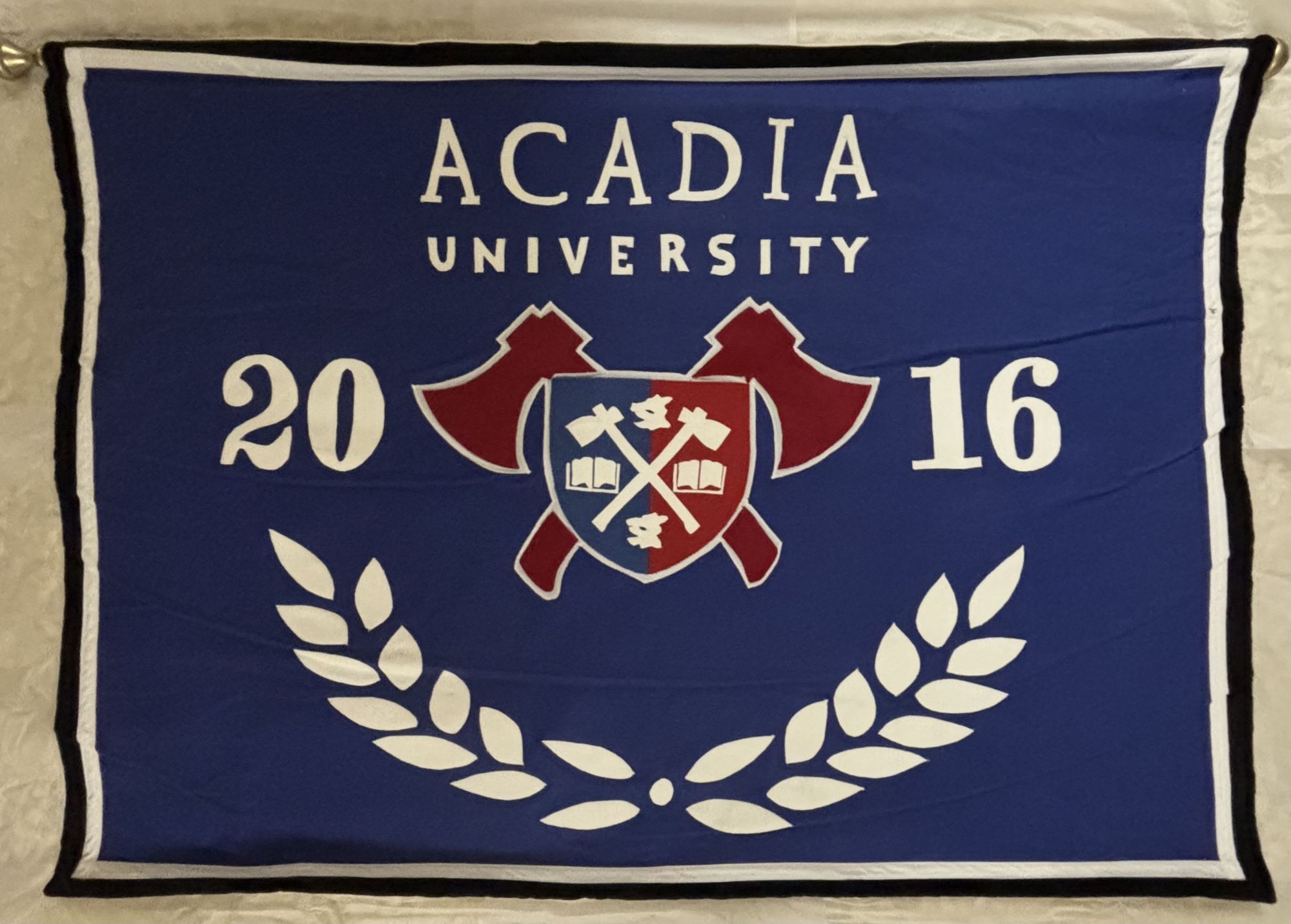 Acadia University - Acadia Class Banner 2016